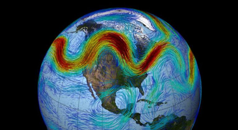 New theory finds ‘traffic jams’ in jet stream cause abnormal weather ...