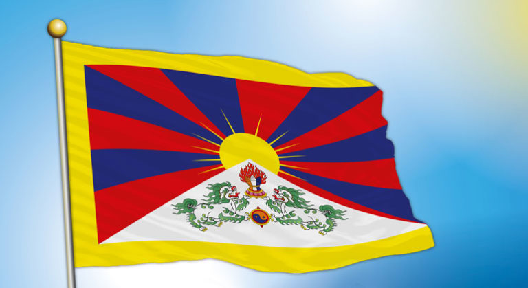Wir zeigen Flagge für Tibet - Sonnenseite - Ökologische Kommunikation mit Franz Alt